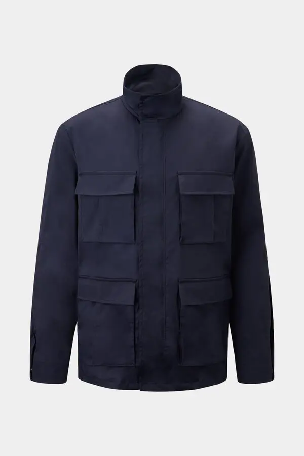 Bogner Fieldjacket Errol In Navy Blue - 40% Off | Editorialist